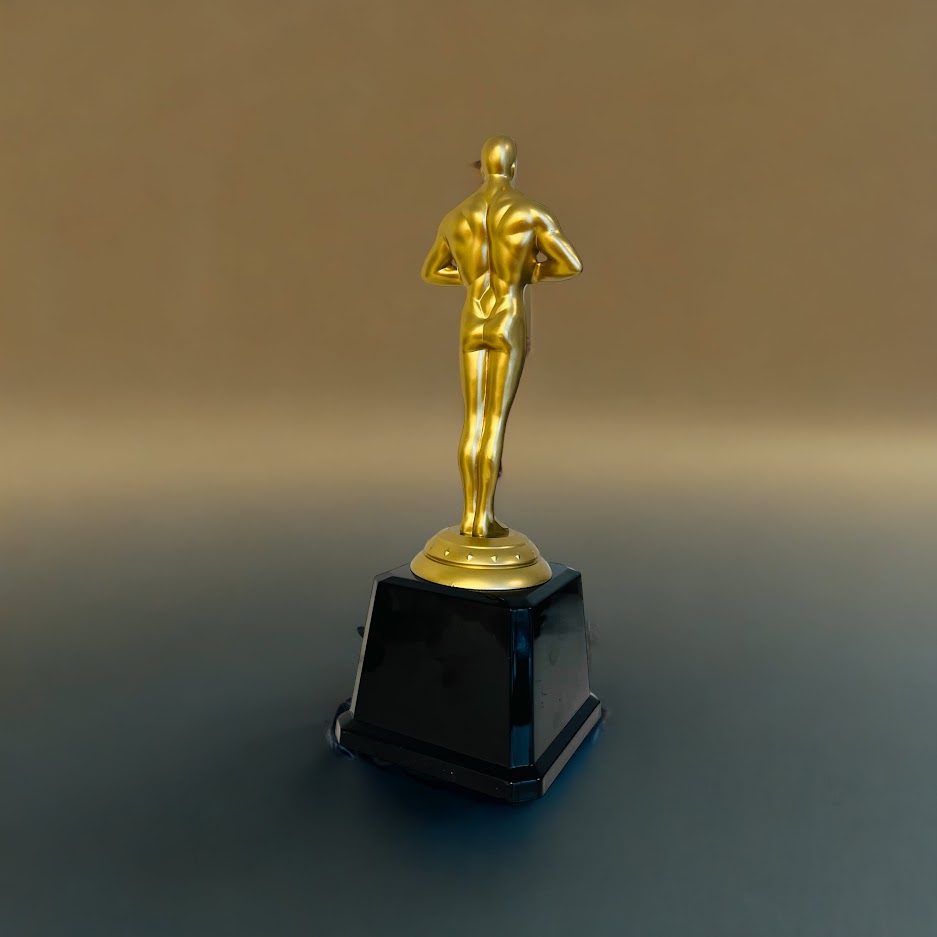 Oscar beeld of Award/Trophy met eigen tekst⋆ Iemandverrassen.nl!